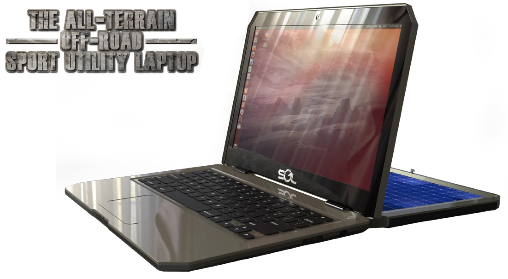 SOL: The $350 Ubuntu laptop that runs on solar power