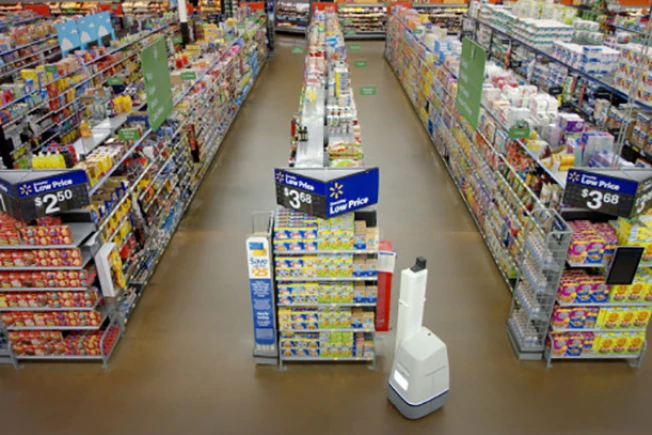 Walmart's shelf-scanning robots to patrol the aisles of 50 stores