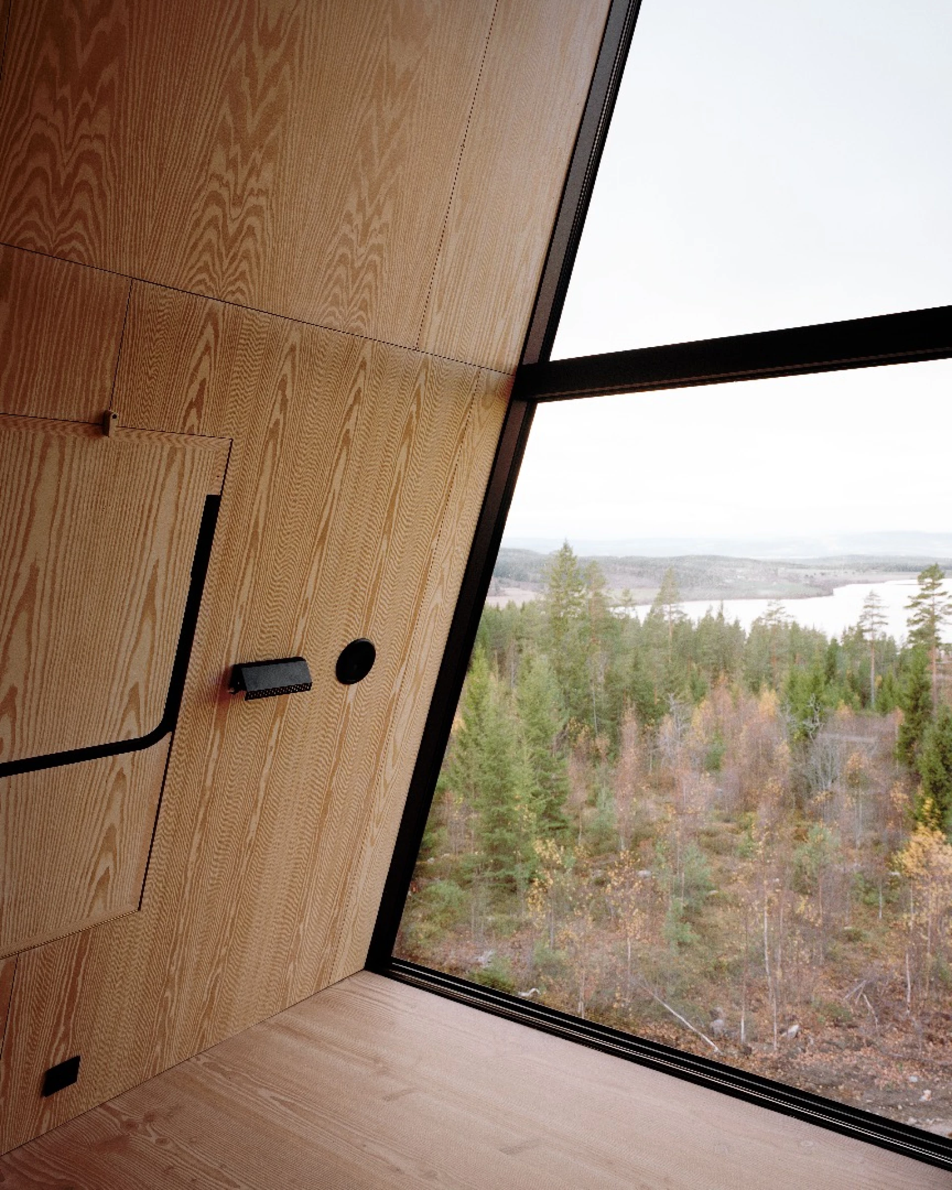 Novel cabins reach new heights in Norwegian forest