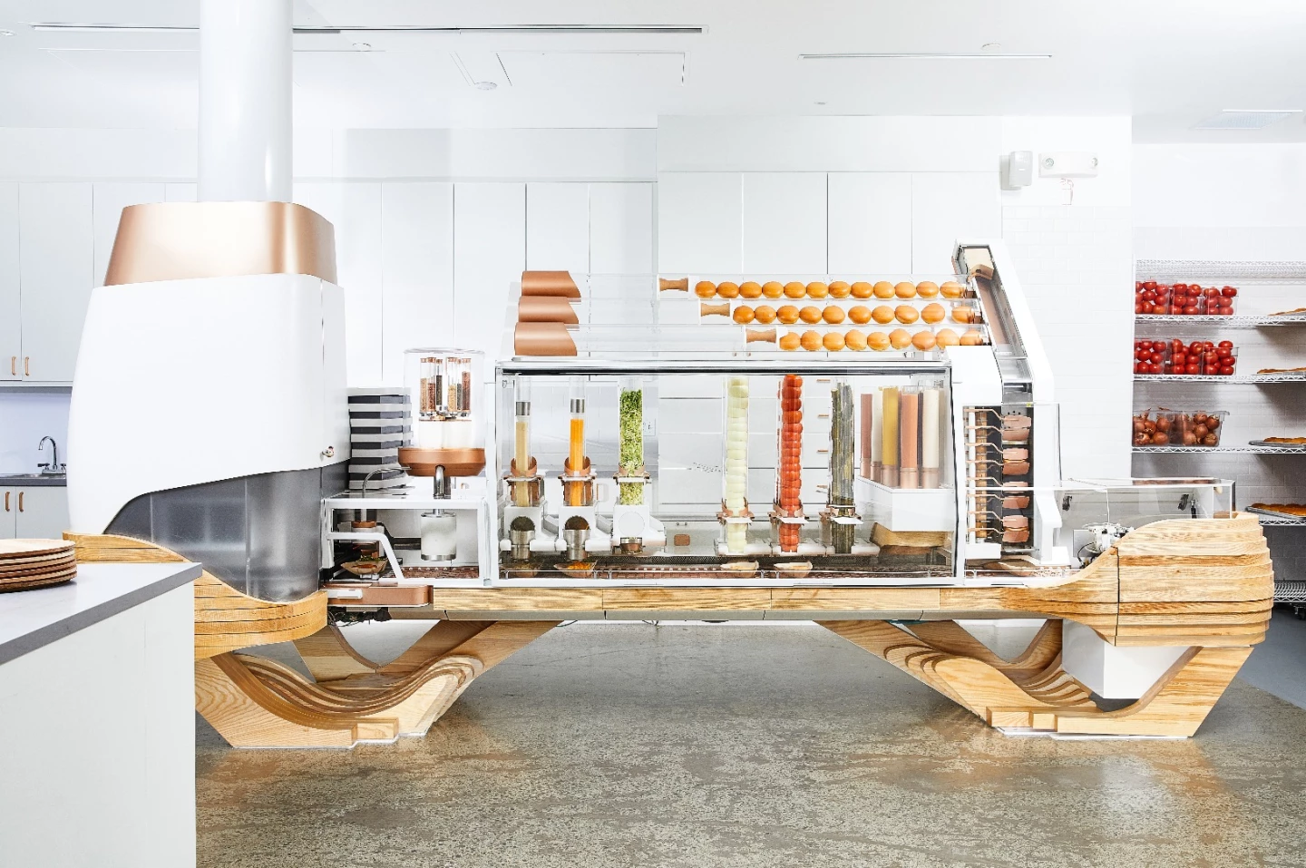 Robotized restaurant uses fancy tech to make fancy burgers