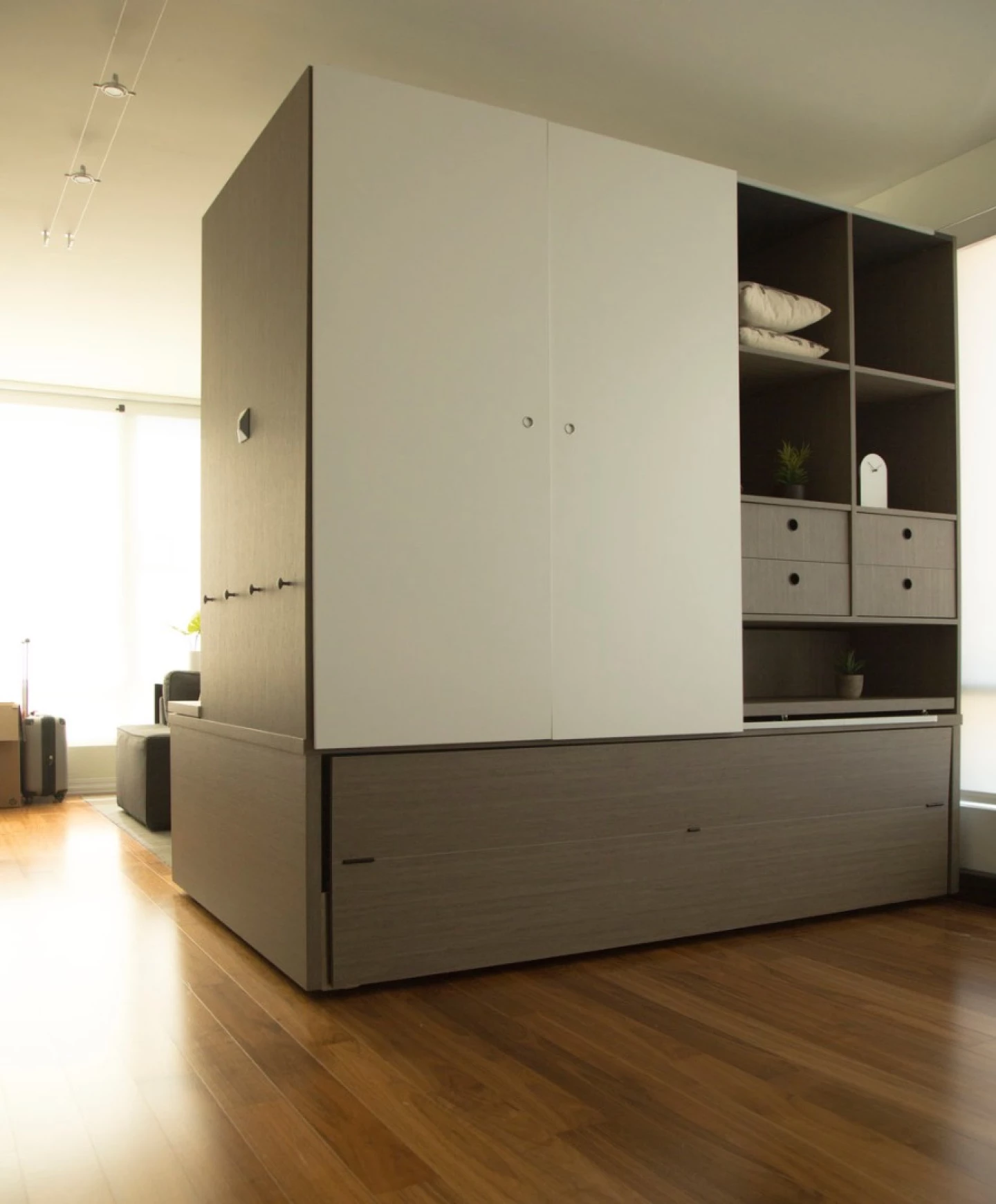 Ori Systems' robotic furniture system transforms apartment living