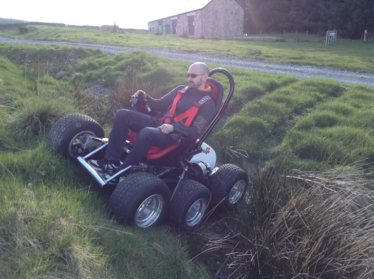 HexHog ATV for wheelchair users who want to rough it