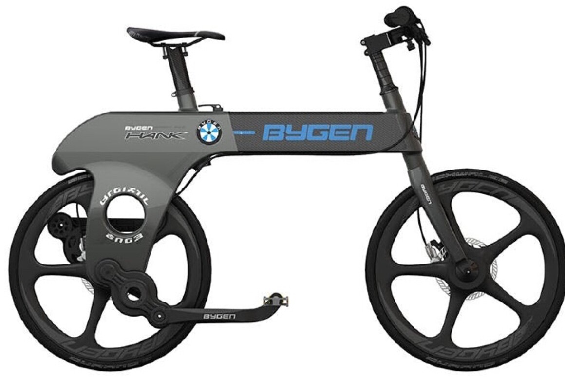 Bygen's Hank Direct Bike swaps a chain for direct-drive levers
