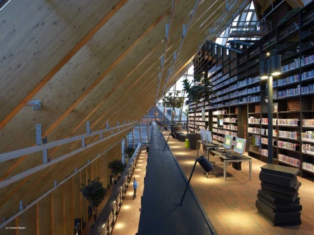 Breathtaking Book Mountain library opens for business