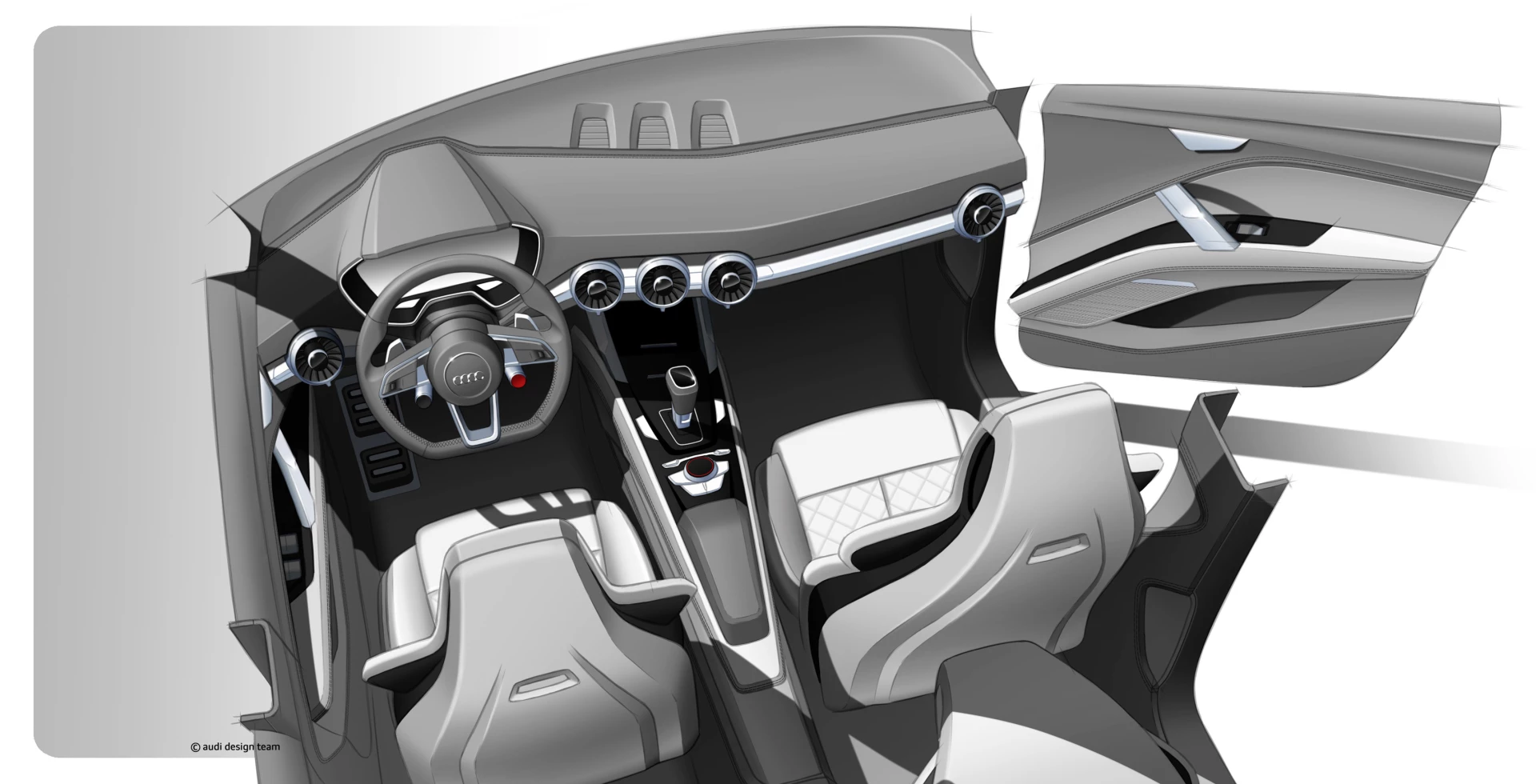Audi transforms the TT coupe into a 123-mpg plug-in off-roader