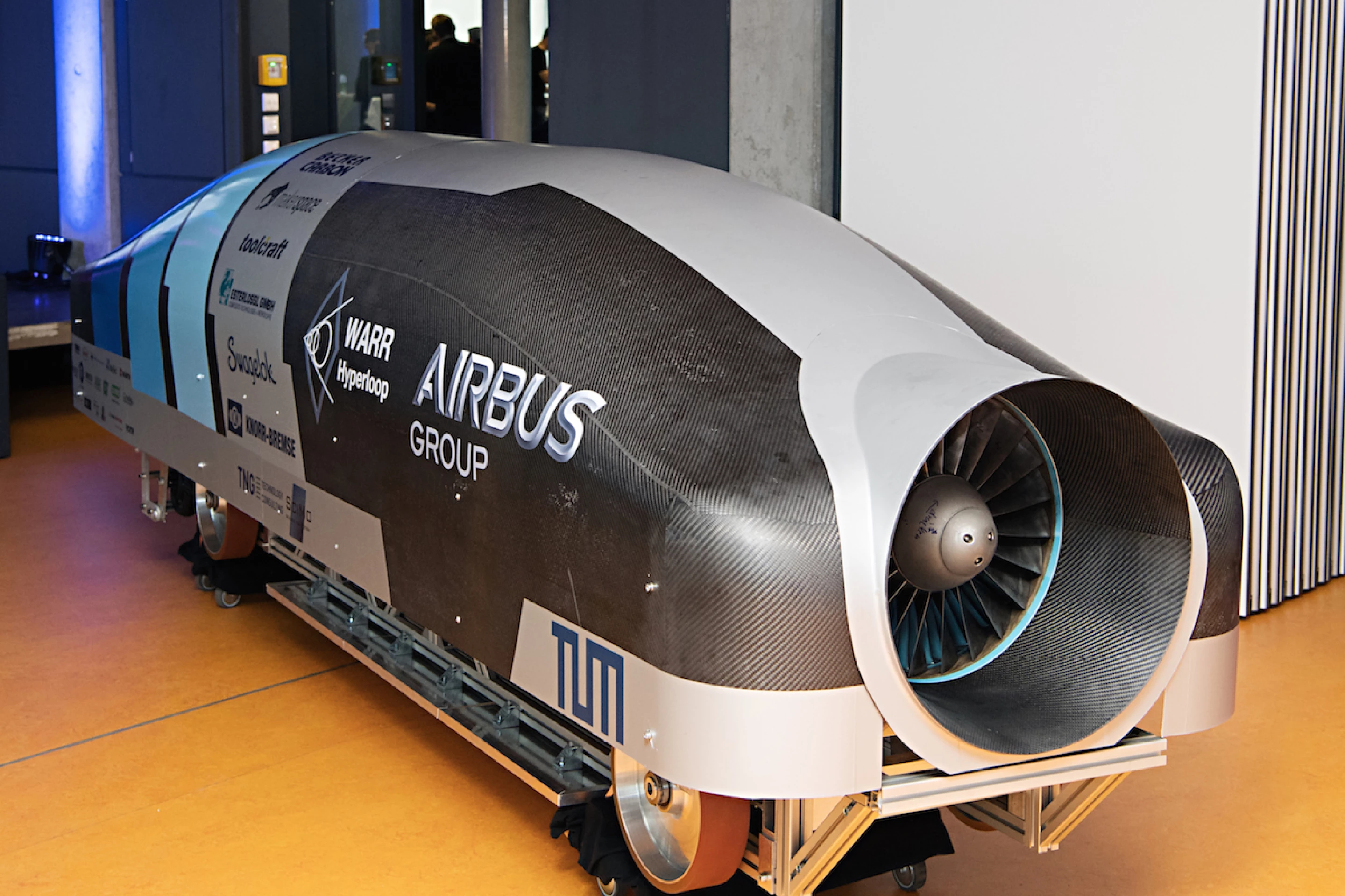 Prototypes hit the track in Hyperloop Pod Competition