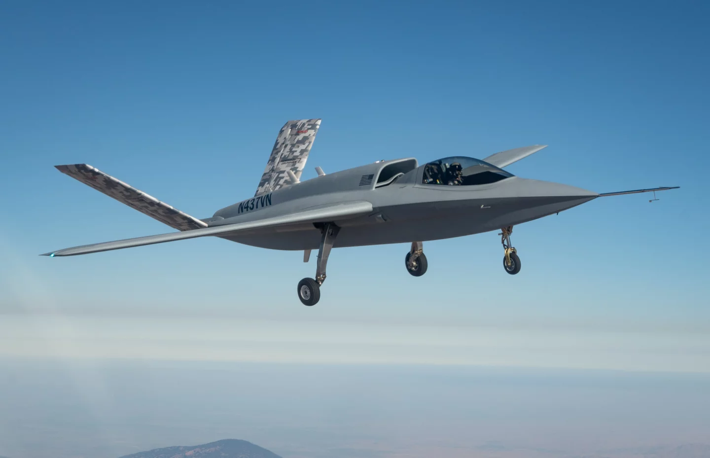 Model 437 Vanguard Loyal Wingman military aircraft makes maiden flight