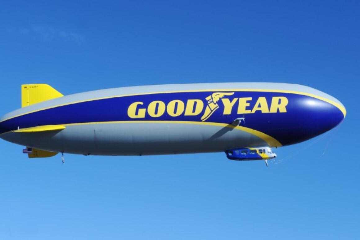 Goodyear's new Wingfoot One airship officially goes into service