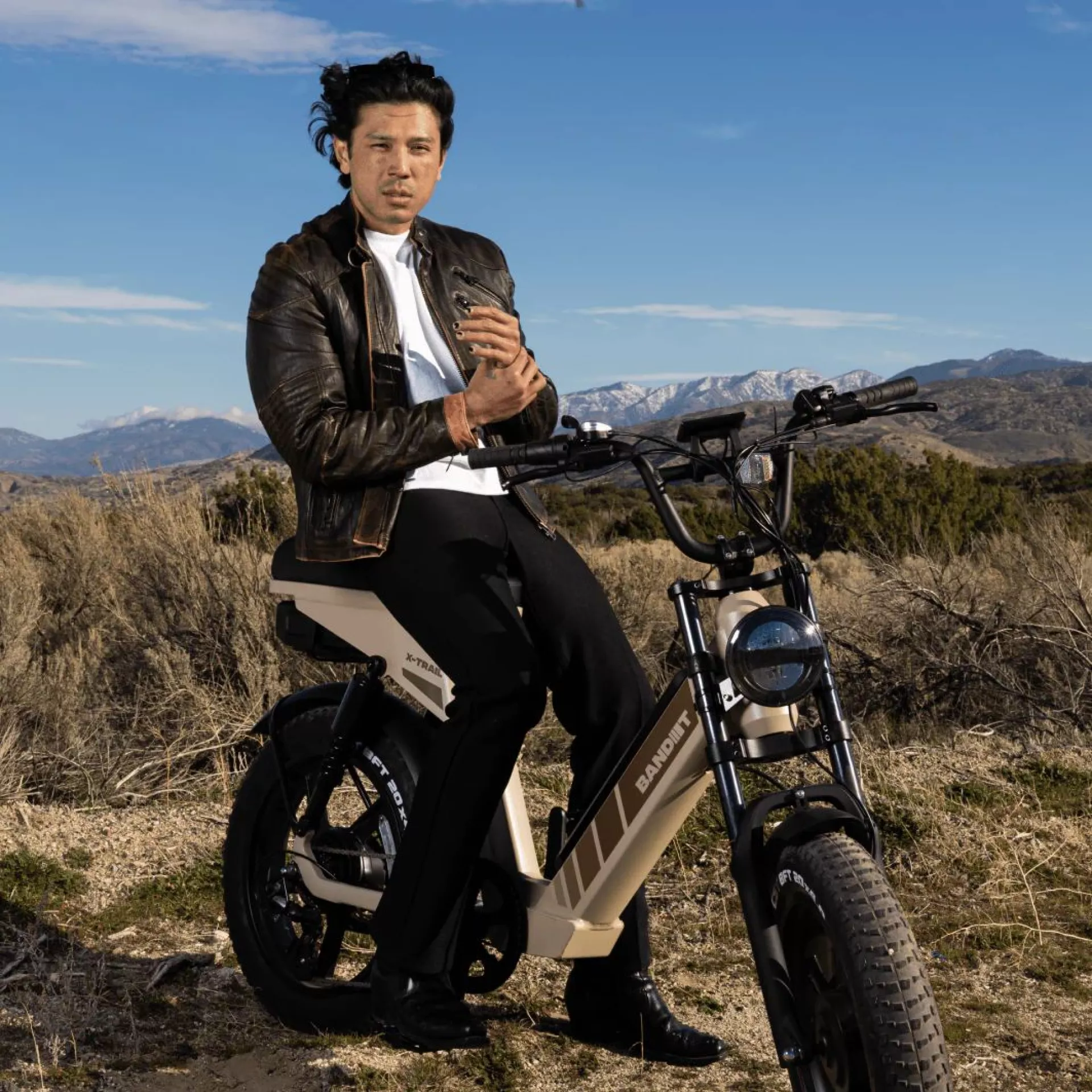 Dual-battery, AWD trail monster rides the line between ebike and moped