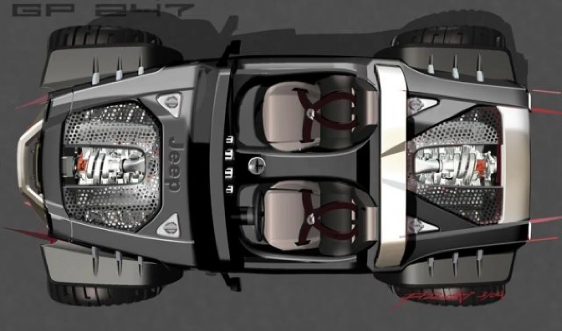 Hurricane 4x4 - 16 cylinders, 11.4 litres and four wheel steering