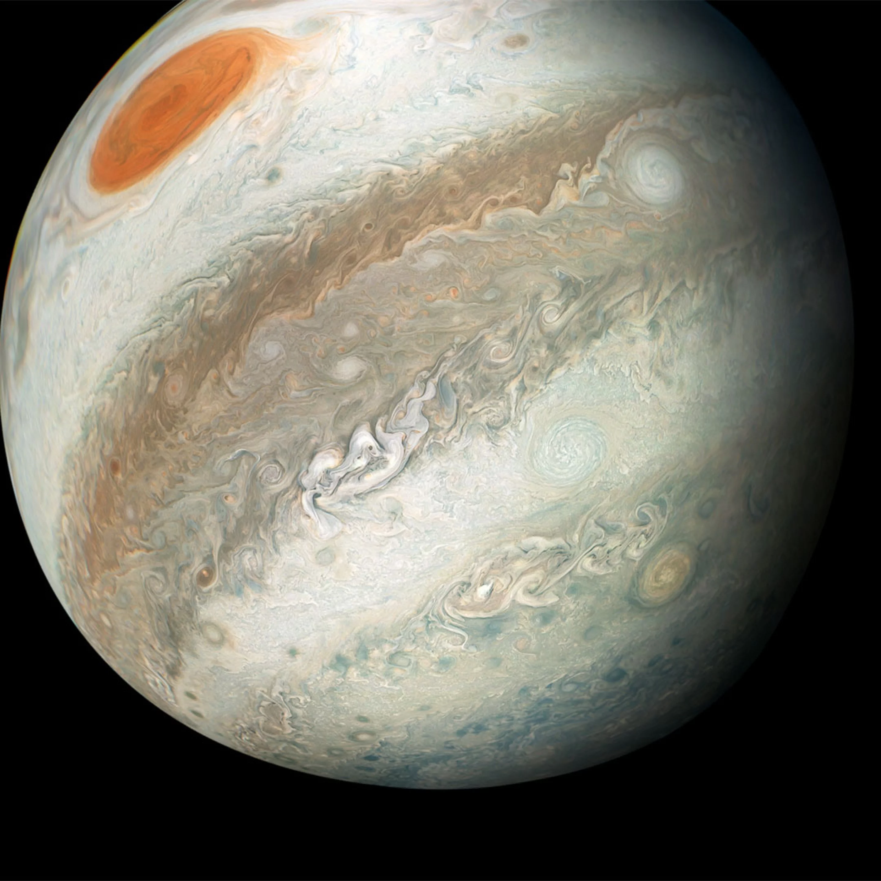 Dolphins in the Jovian clouds among the most astonishing Jupiter images ...