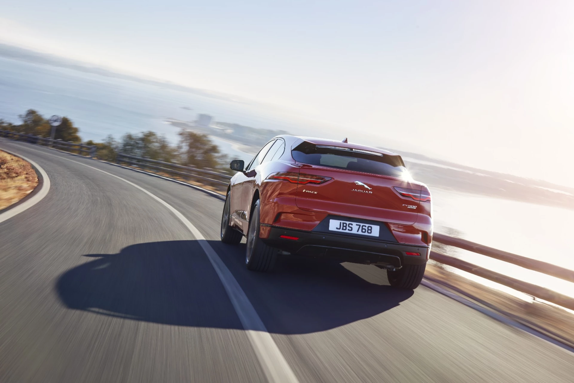 Jaguar's all-electric I-Pace SUV promises a 240-mile range