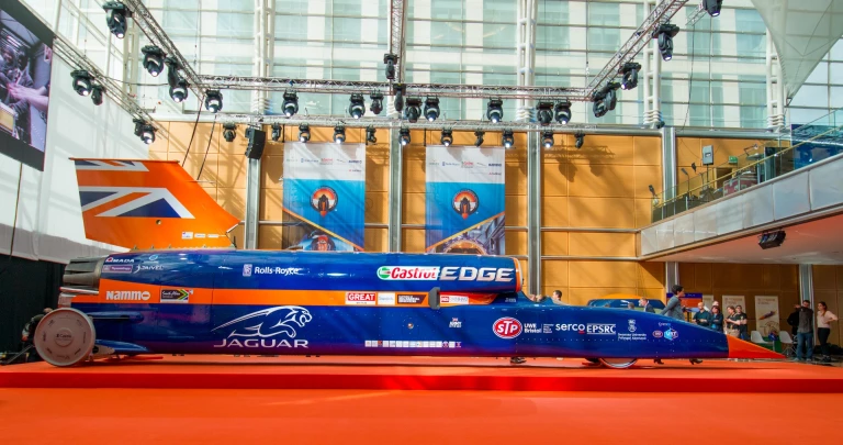 Bloodhound Supersonic Car makes world debut in London