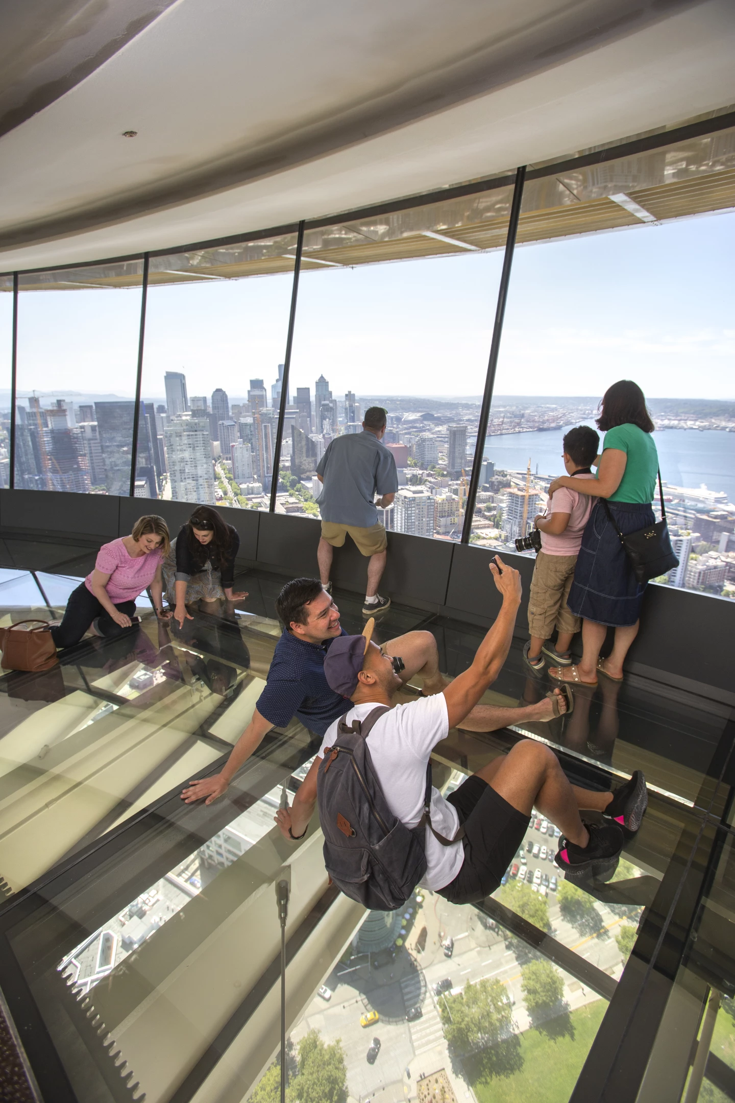 Seattle's iconic Space Needle tower gets a revolving glass floor
