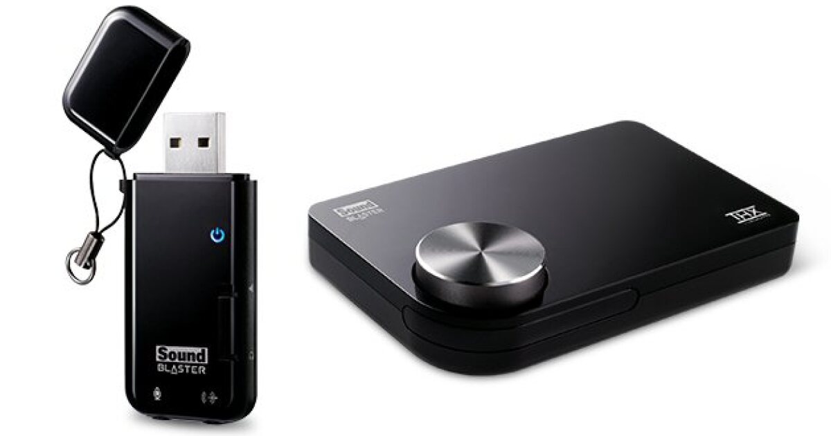 Enhance onboard audio with Sound Blaster USB solutions