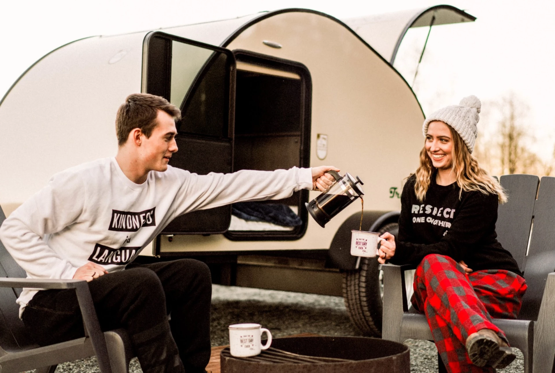 Evolve solar teardrop trailers bring rustic style and powered living to ...
