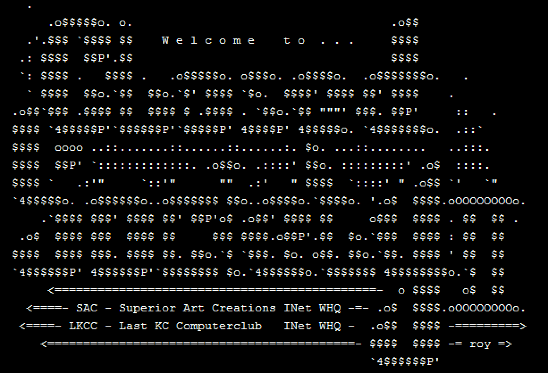 Ascii Art Underware