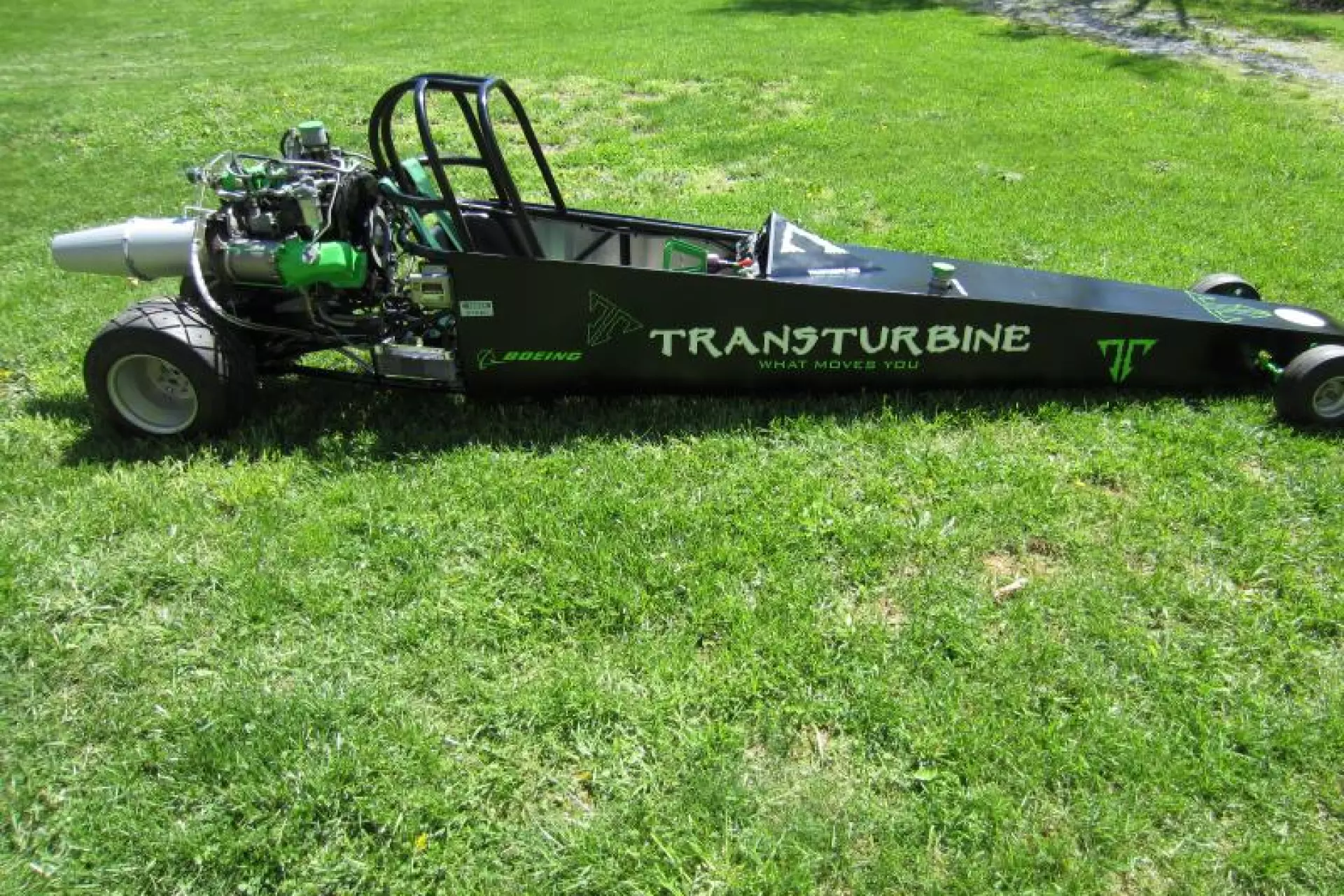 Jet-powered junior dragster for sale on eBay