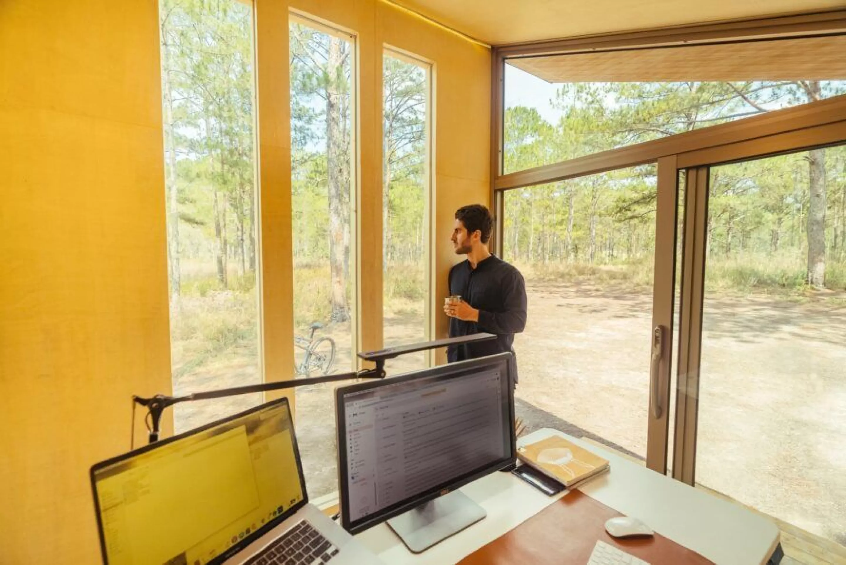 Tiny Pod backyard office, art studio or guest room can be built in a day