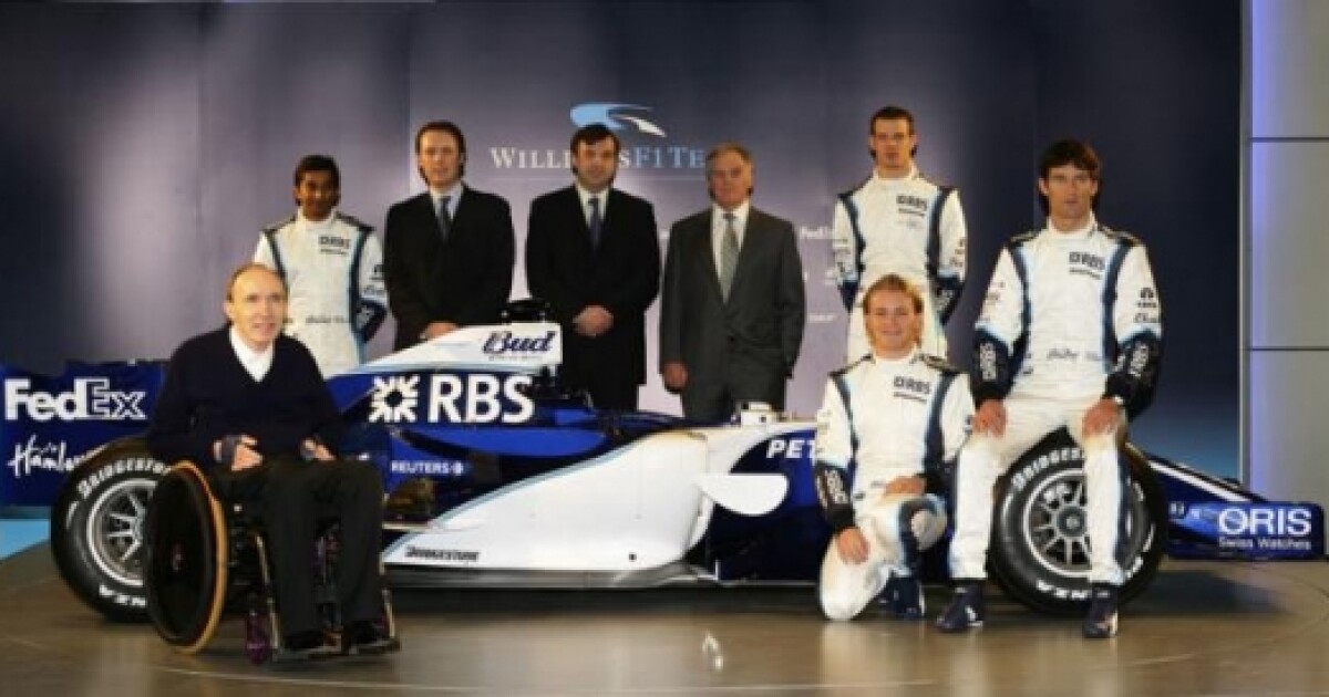 The launch of the Williams F1 FW28