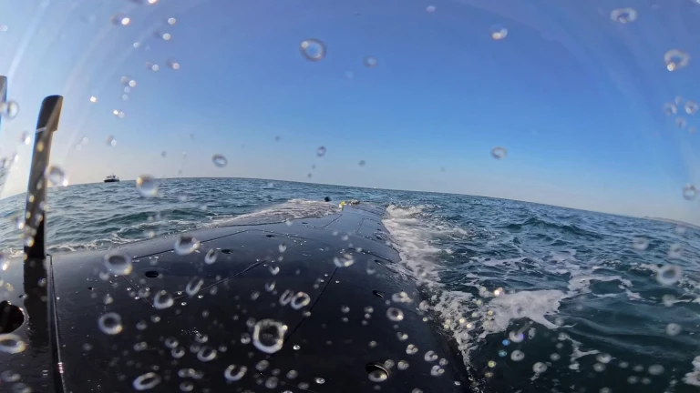Royal Navy tests robotic submarine in remote operation