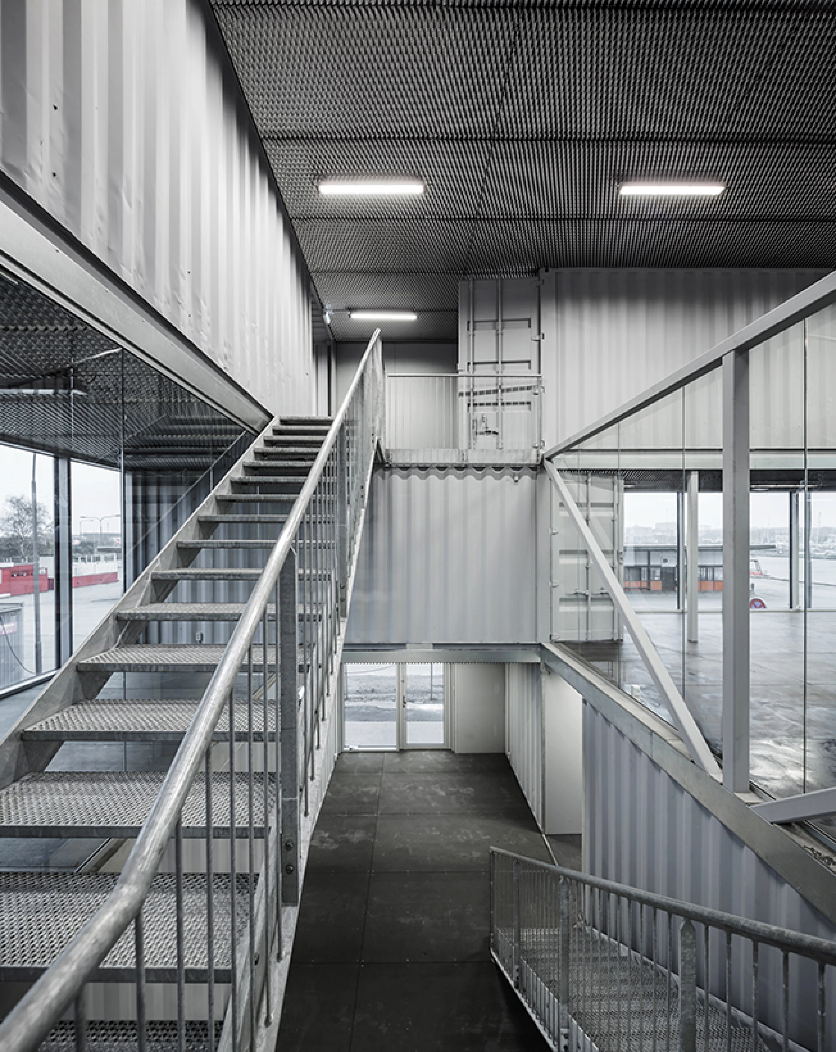 Shipping container-based office is Made to be Moved