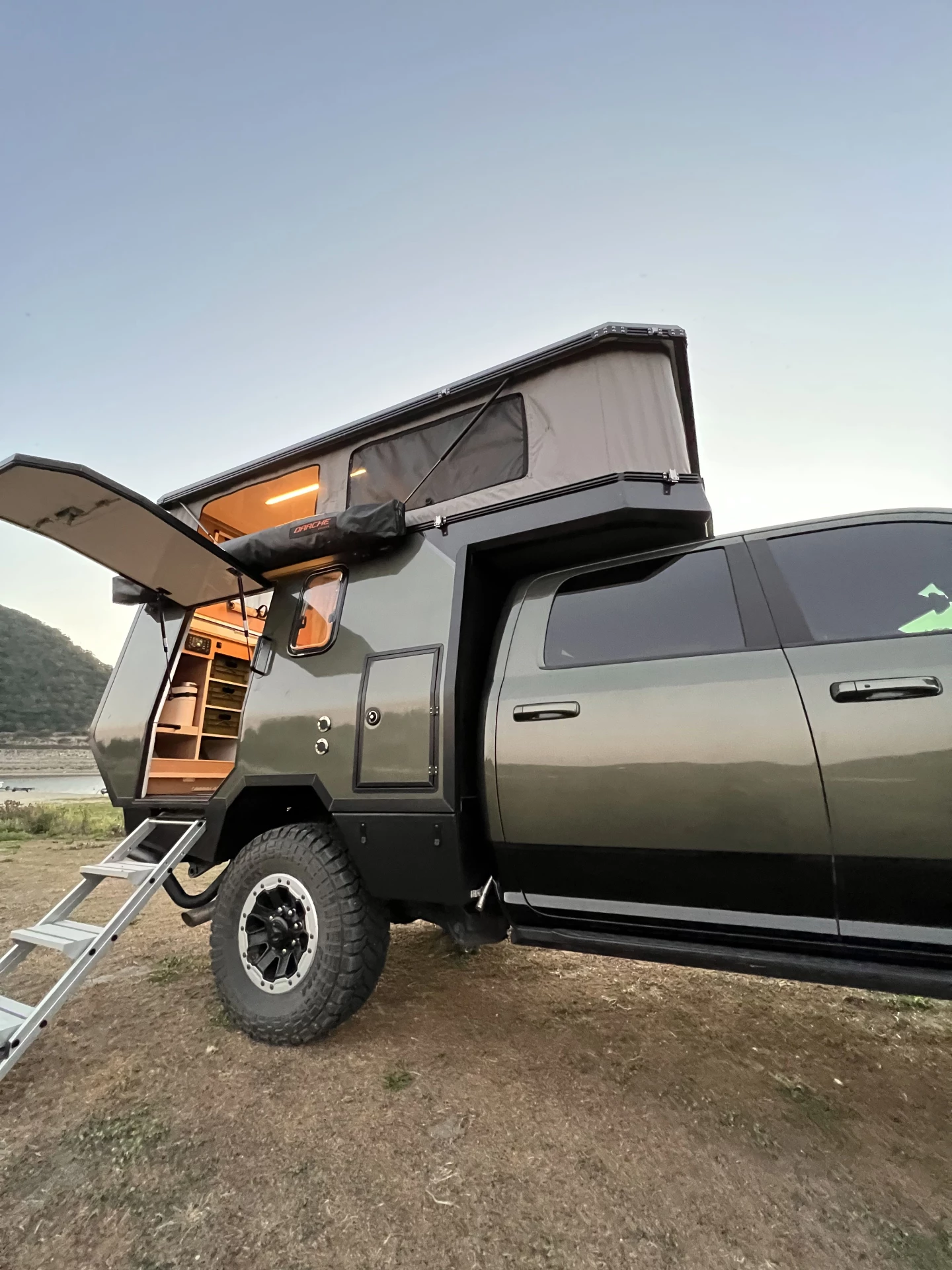 SuperTourer composite truck camper looks to outmaneuver adventure vans