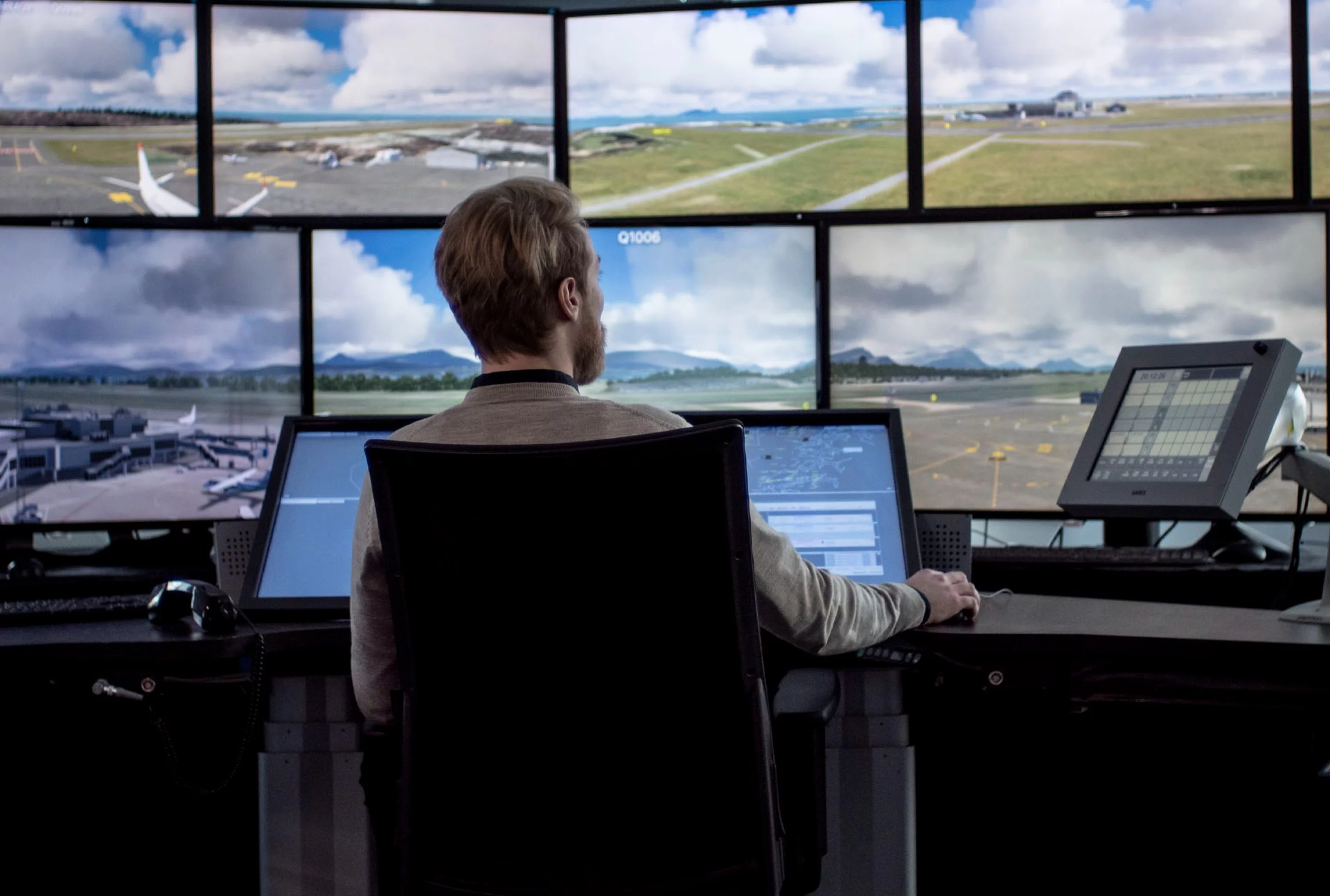 23 airports controlled from one locale as small airfields meet the future