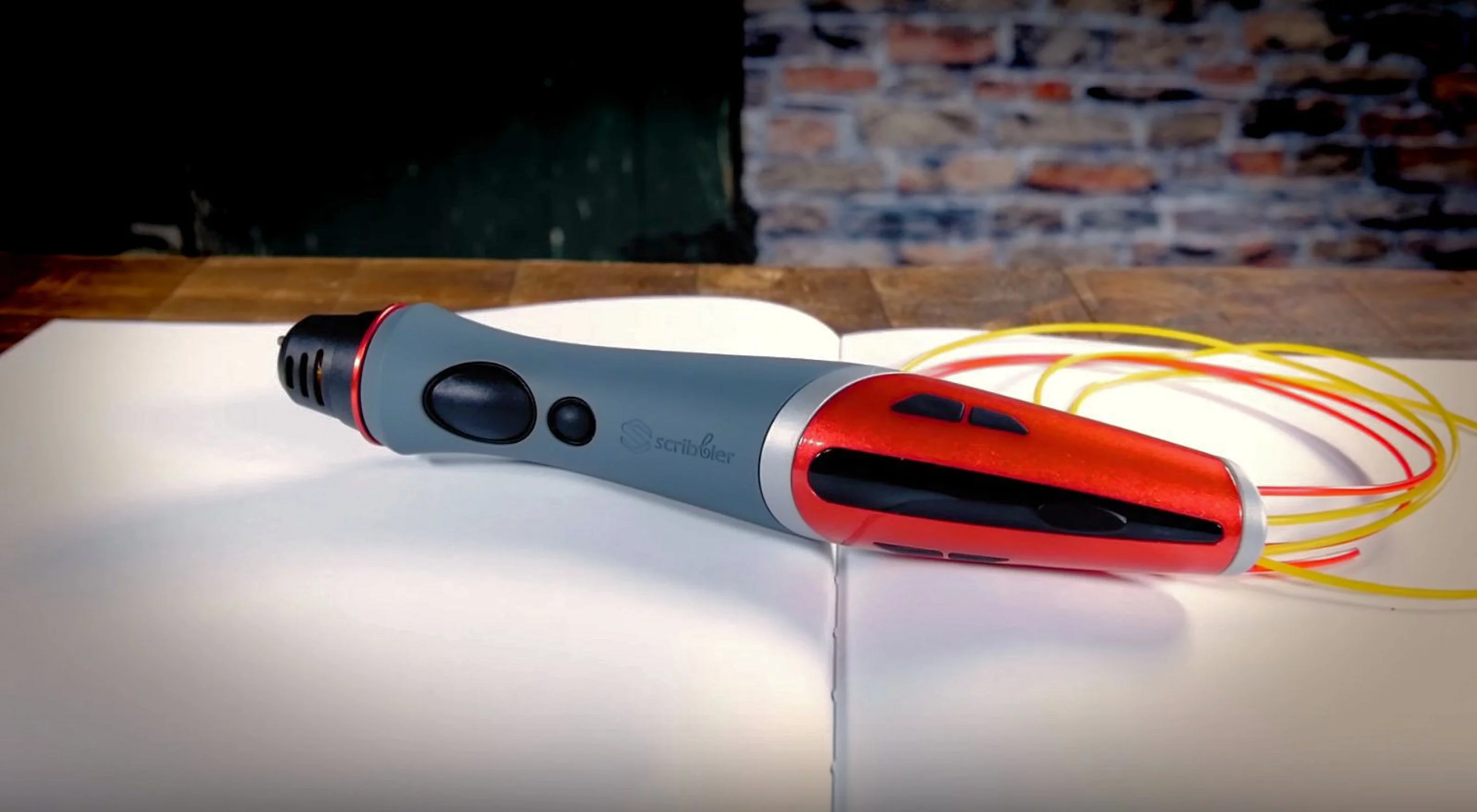 Scribbler crafts world's first dual nozzle 3D printing pen