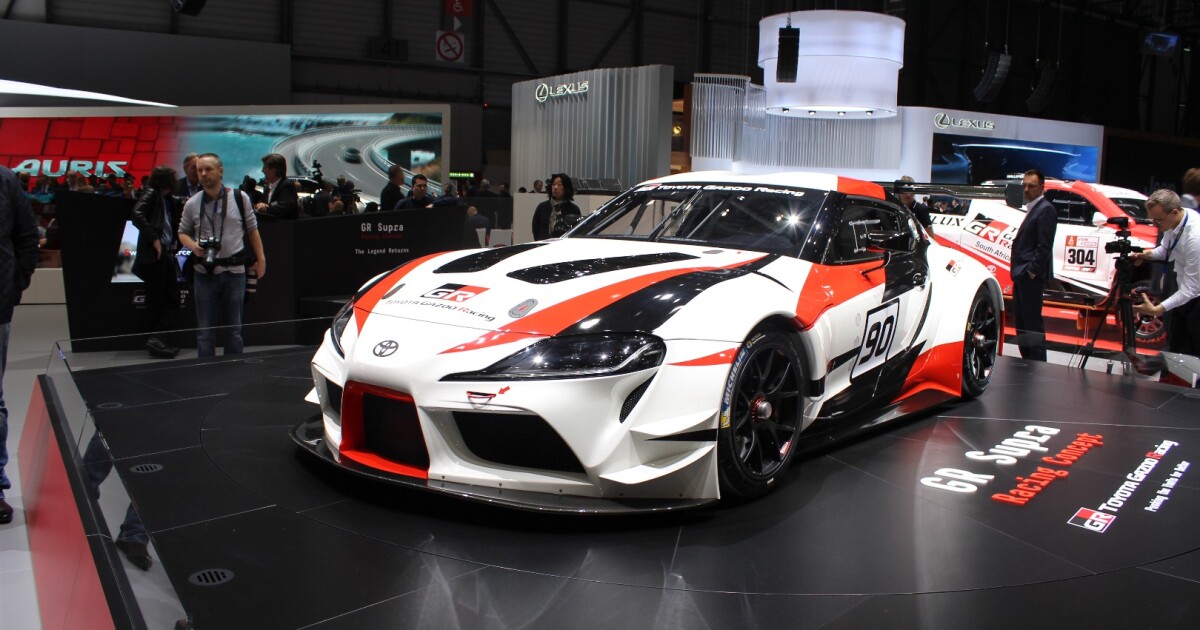 Toyota GR Supra Racing Concept screeches into legend at Geneva
