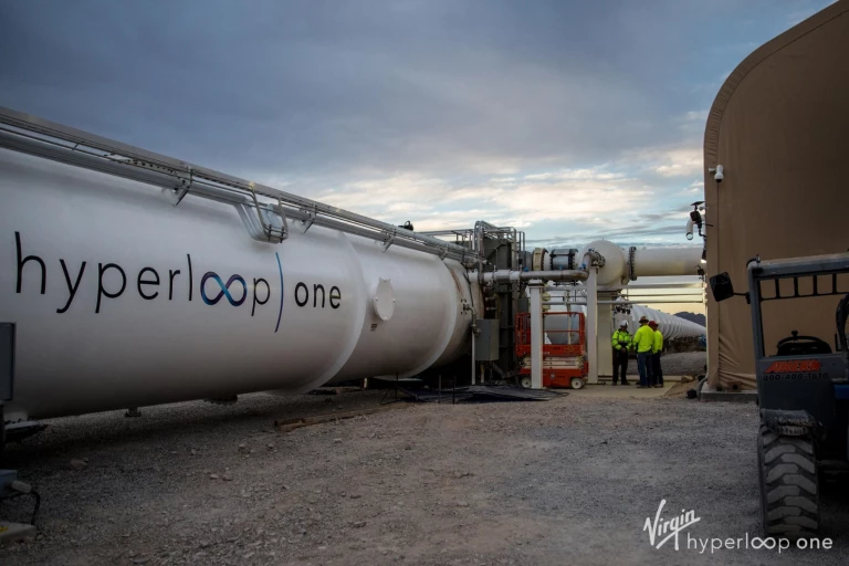 Branson's Virgin Hyperloop One to build test track in India