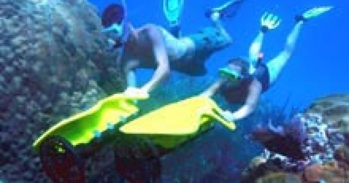 Tyger-Ray underwater scooter