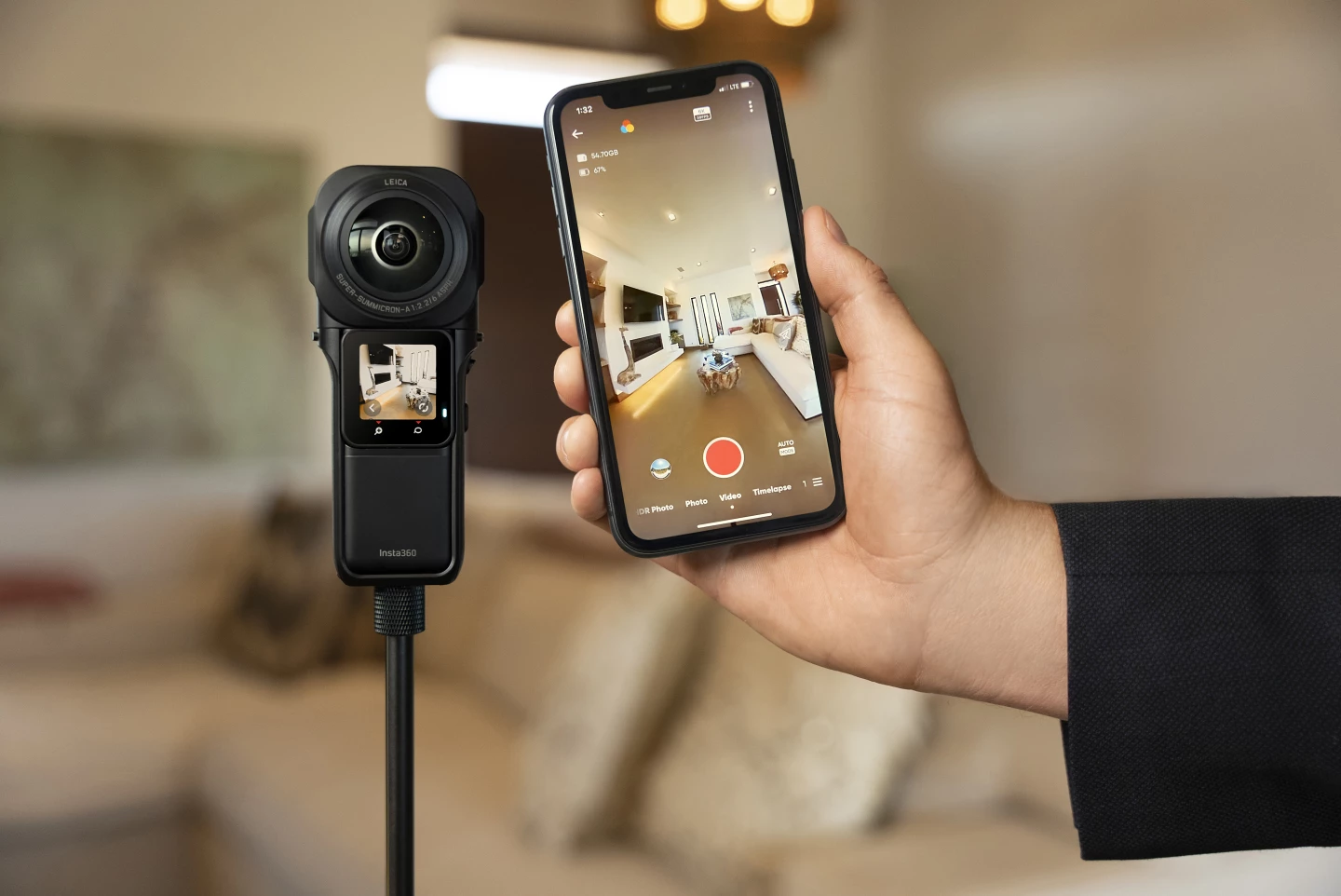 Insta360 launches first 360-degree camera co-engineered with Leica