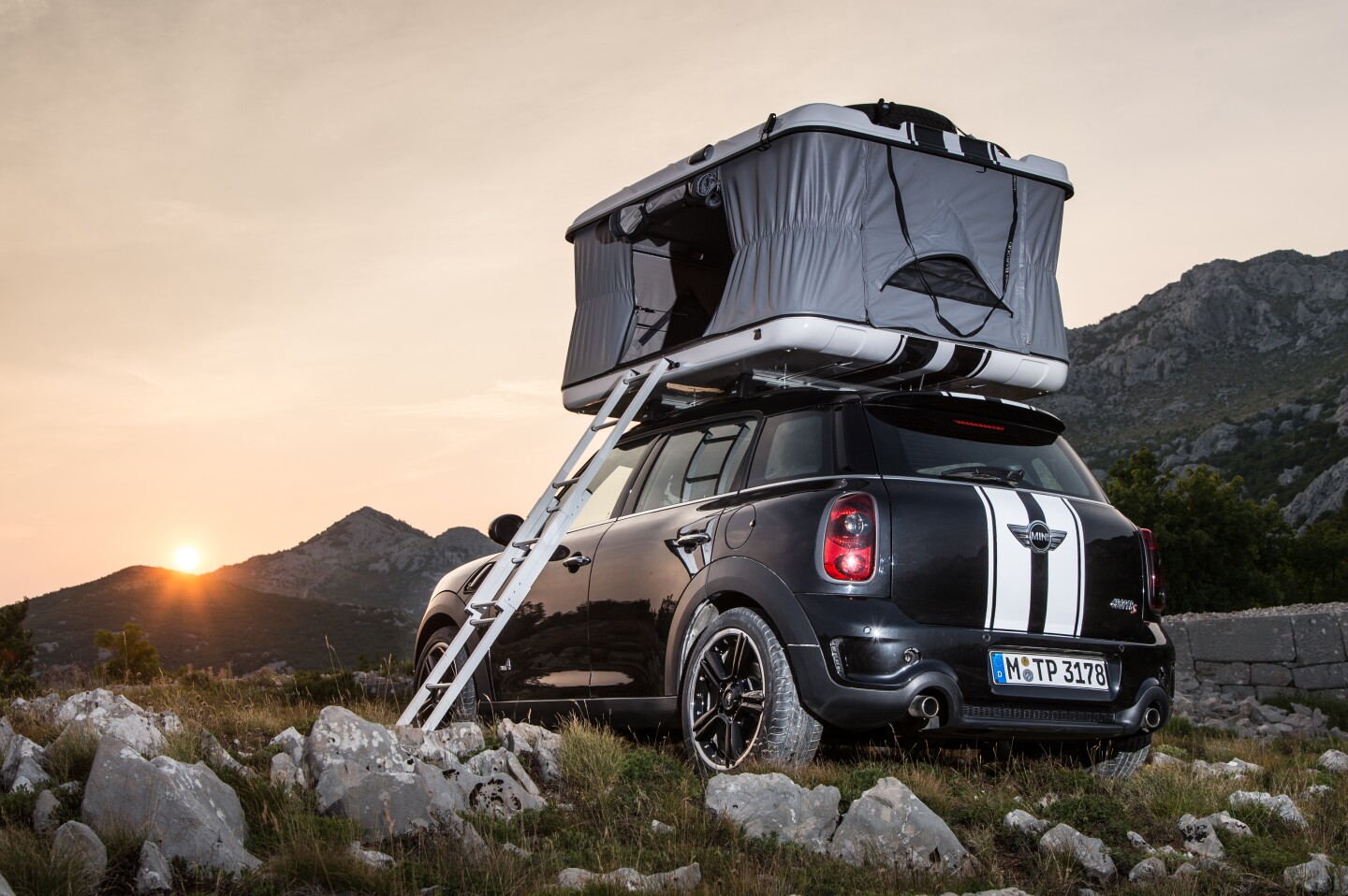 MINI unveils its 3 latest camping concepts