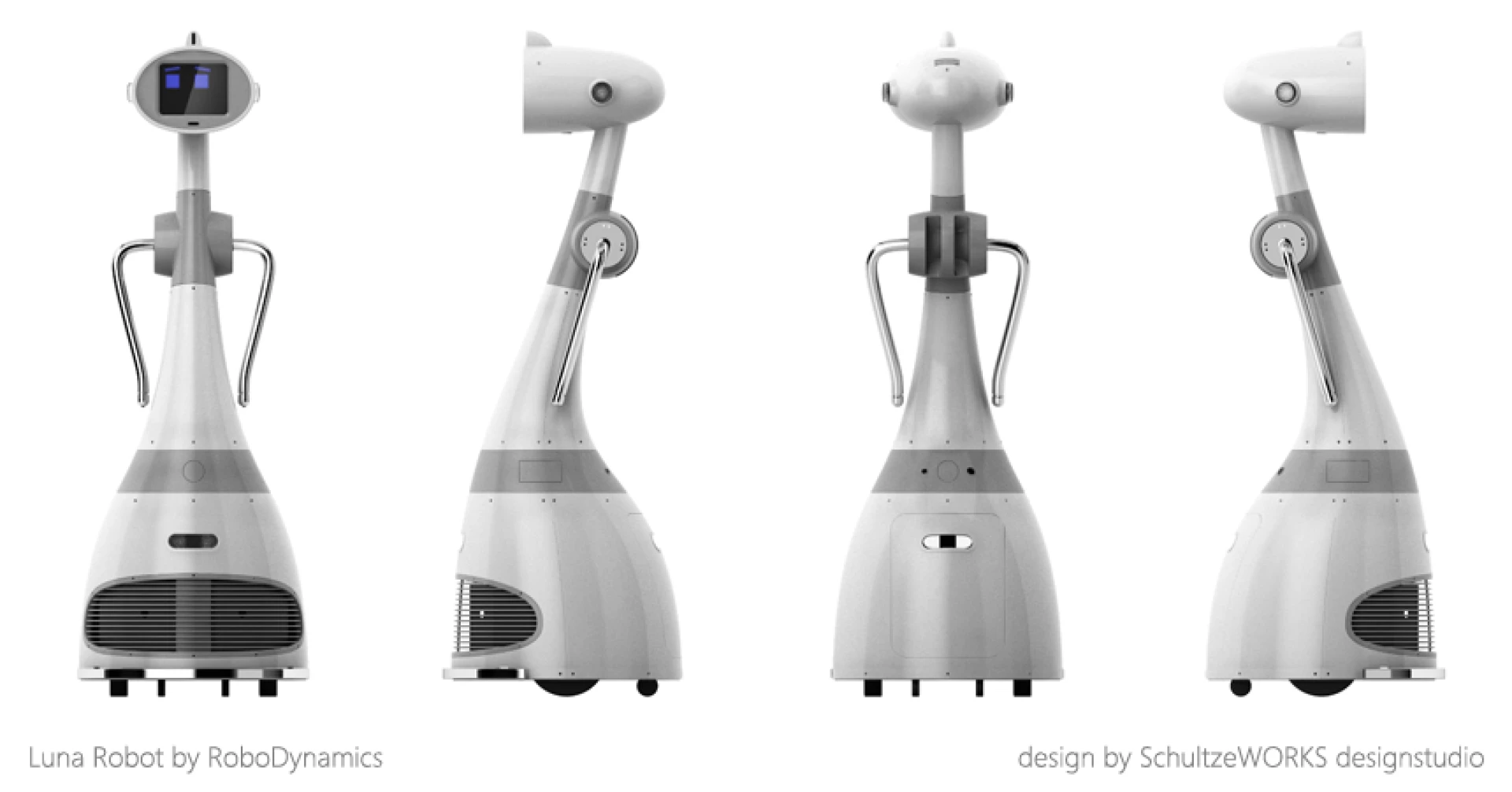The mysterious debut of Luna the personal robot