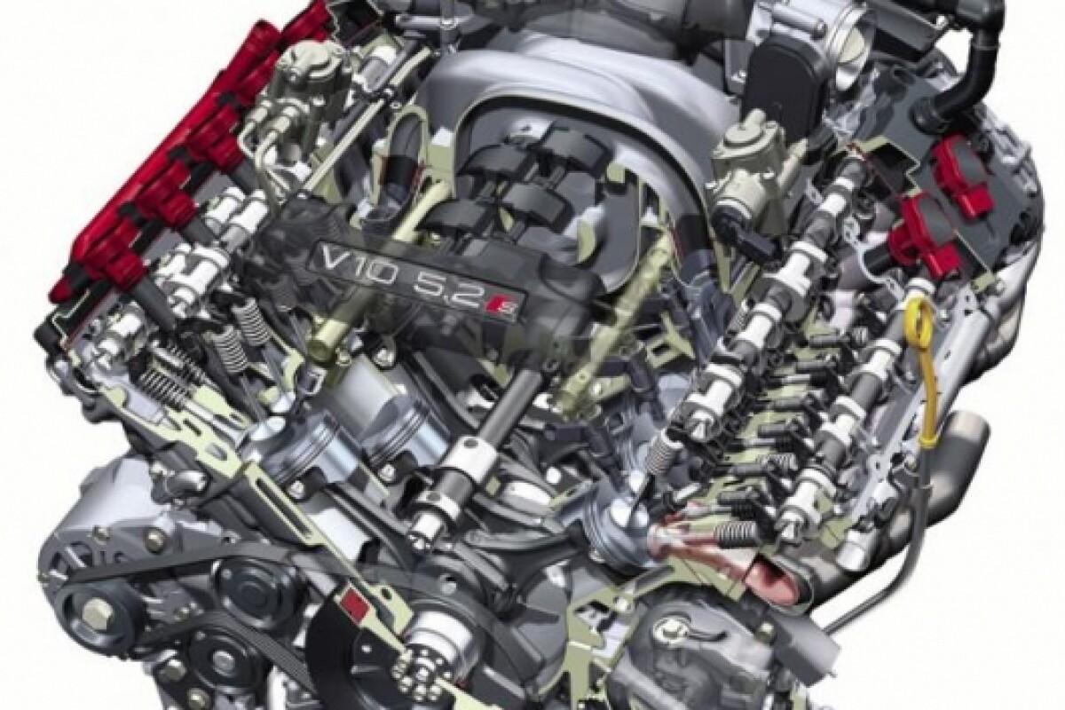 audi r8 2005 engine