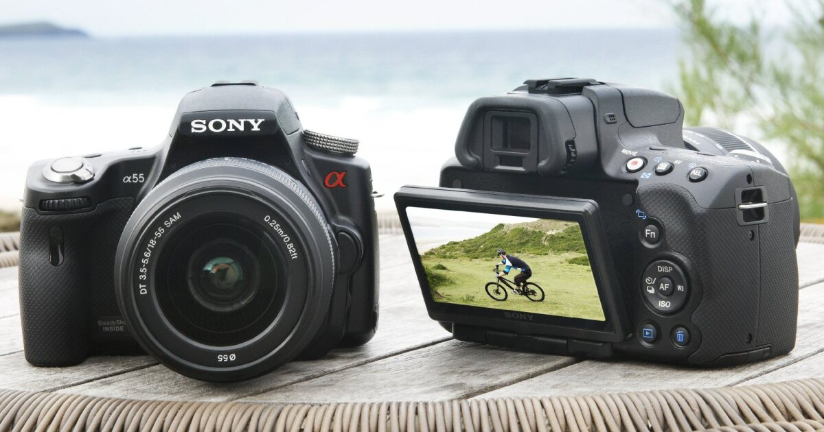 sony alpha a55