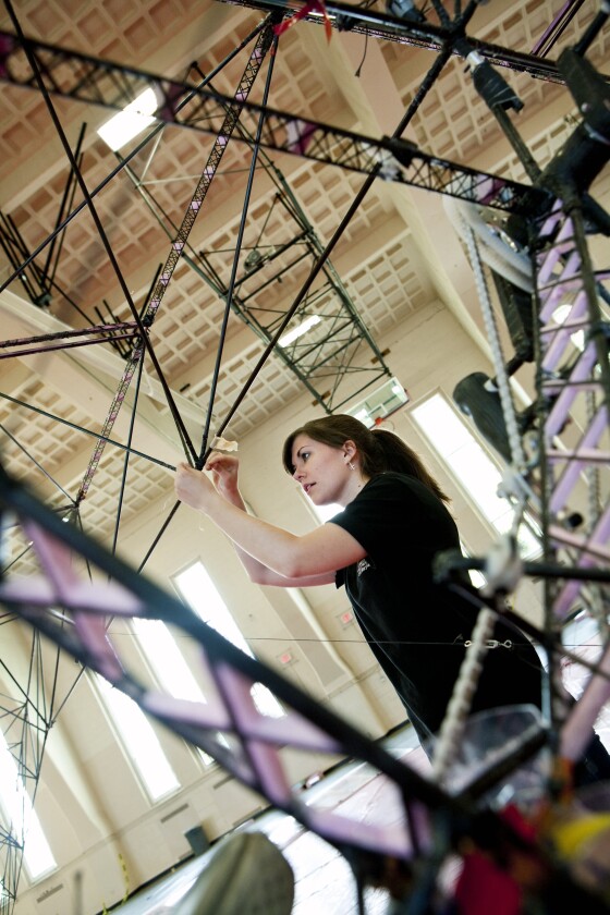 Human-powered Gamera helicopter hovers its way into the record books