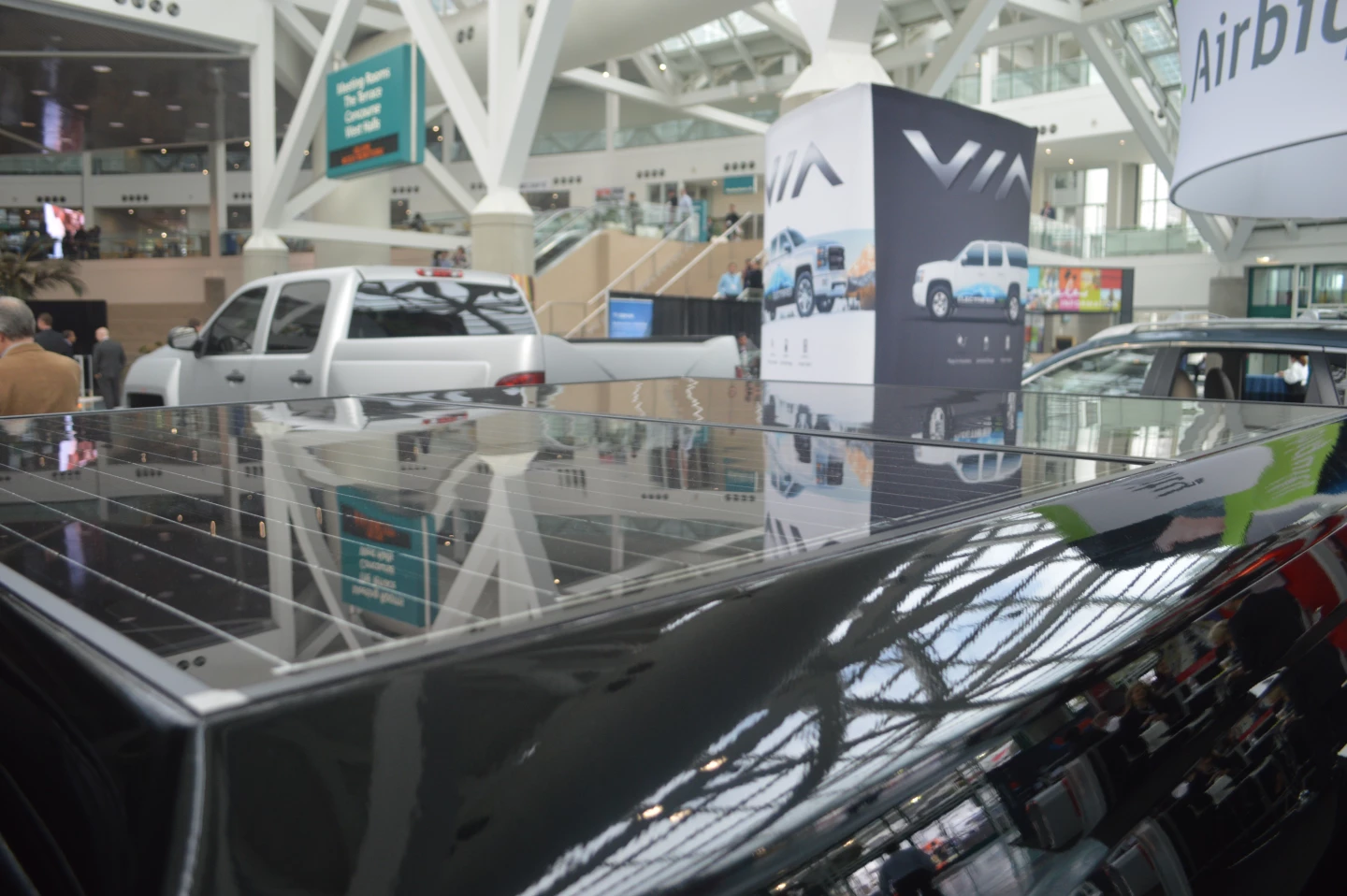 VIA Motors unveils solar range-extending tonneau cover