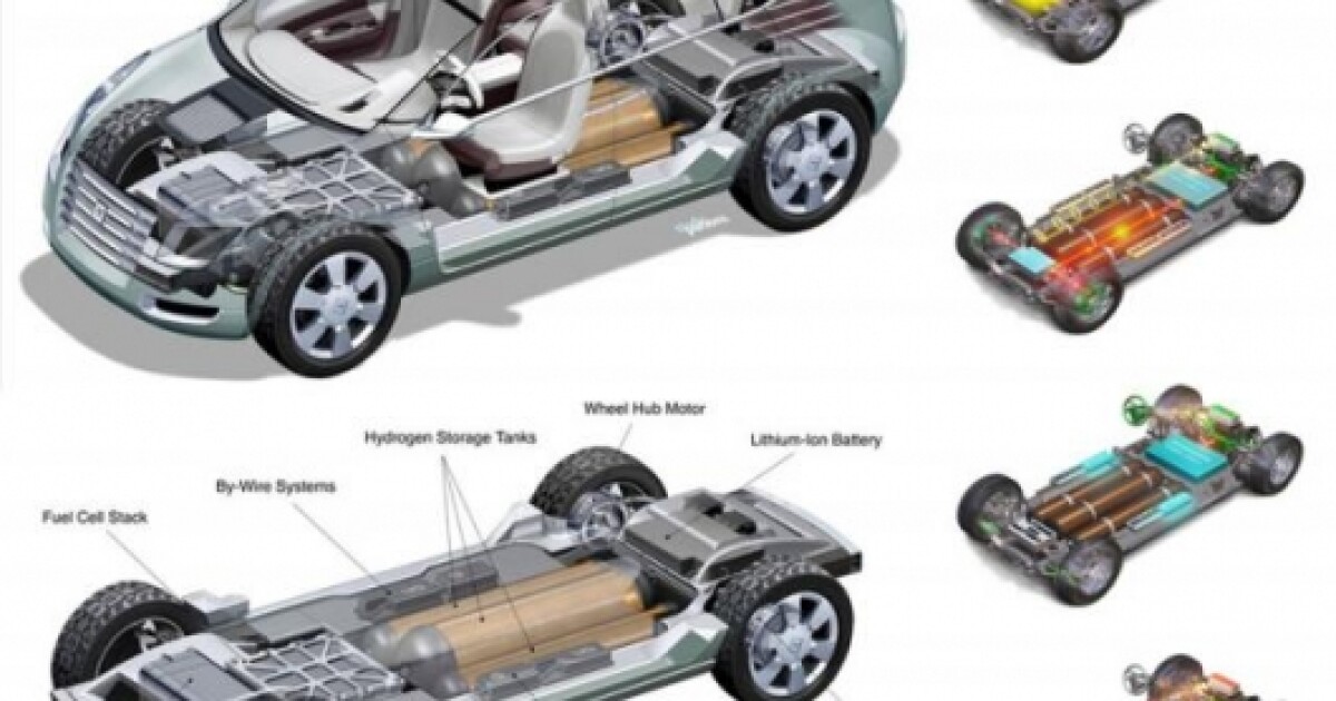 GM builds the Sequel advanced hydrogen fuel-cell concept vehicle