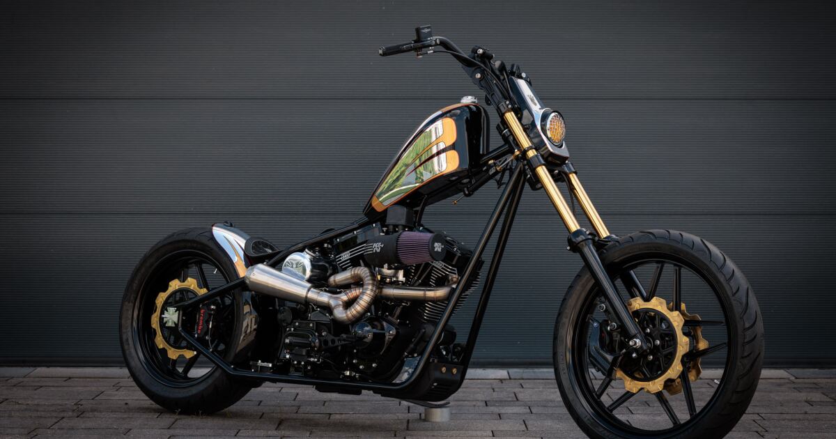 Stauffenberg custom chopper is every enthusiast's dream