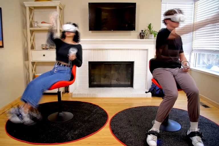 Cybershoes could solve the problem of walking around in VR