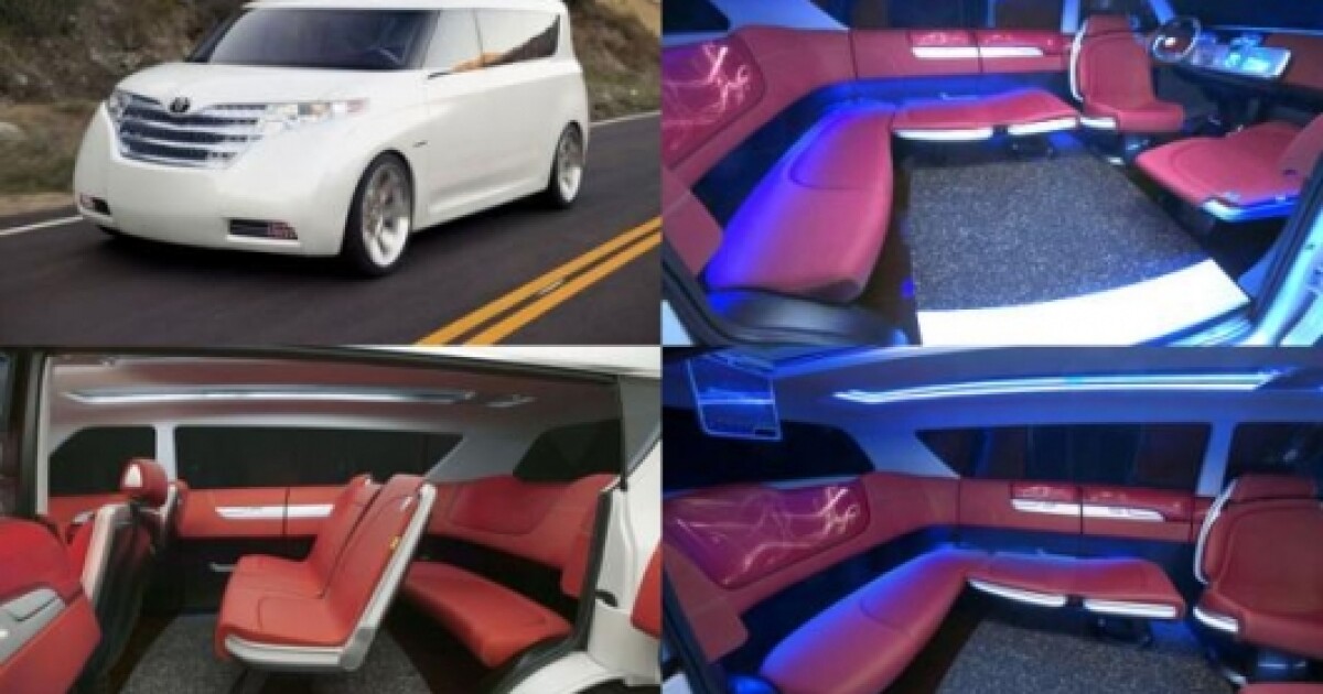 Toyota F3R transforms from minivan to mobile lounge