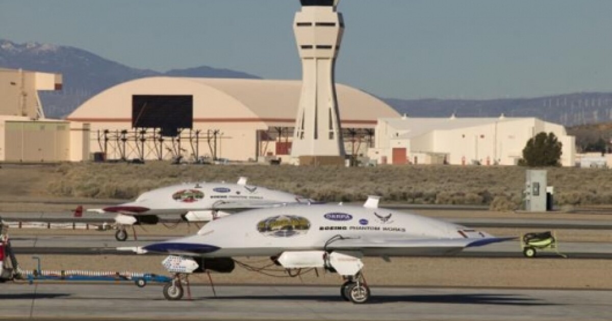 Boeing X-45A Unmanned Aircraft Demonstrates Autonomous Capability