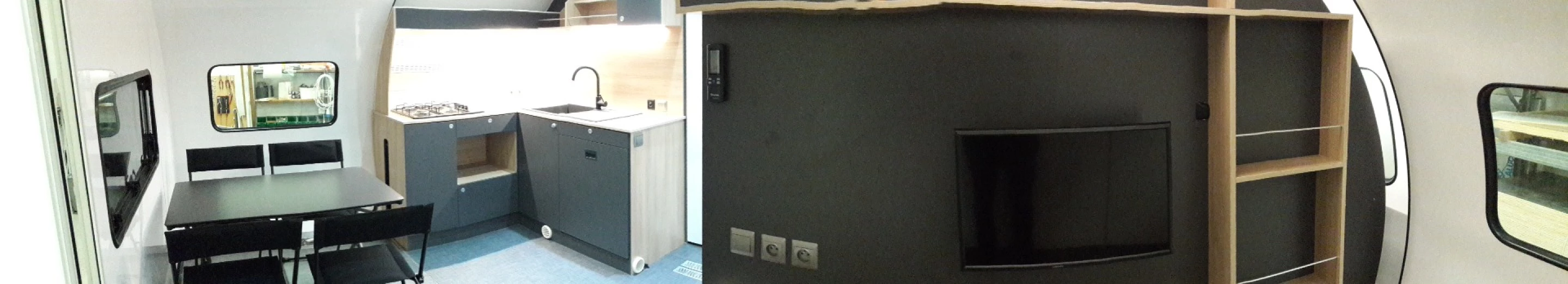 Beauer's latest expanding camping trailer sleeps a family of six