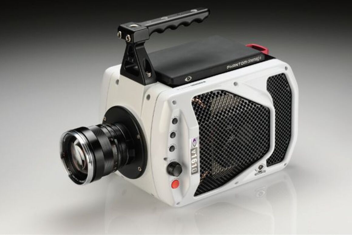 The Phantom v1610 camera shoots videos at 1,000,000 fps