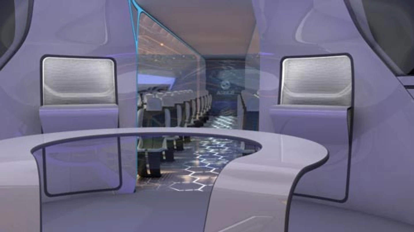 Flying-high in 2050: The Airbus Concept Cabin
