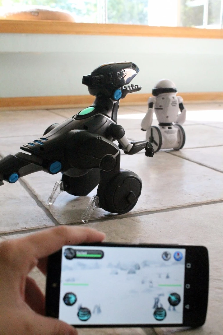 Claws-on with the self-balancing Miposaur robot