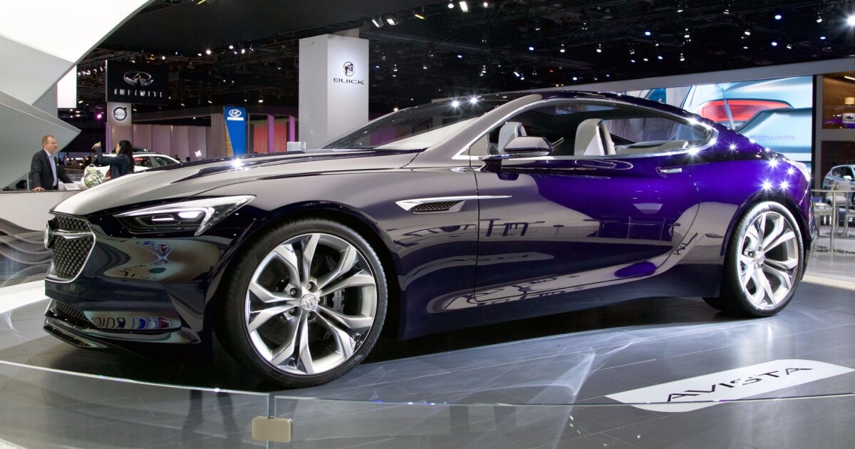 Buick flashes some sexy skin with the Avista concept