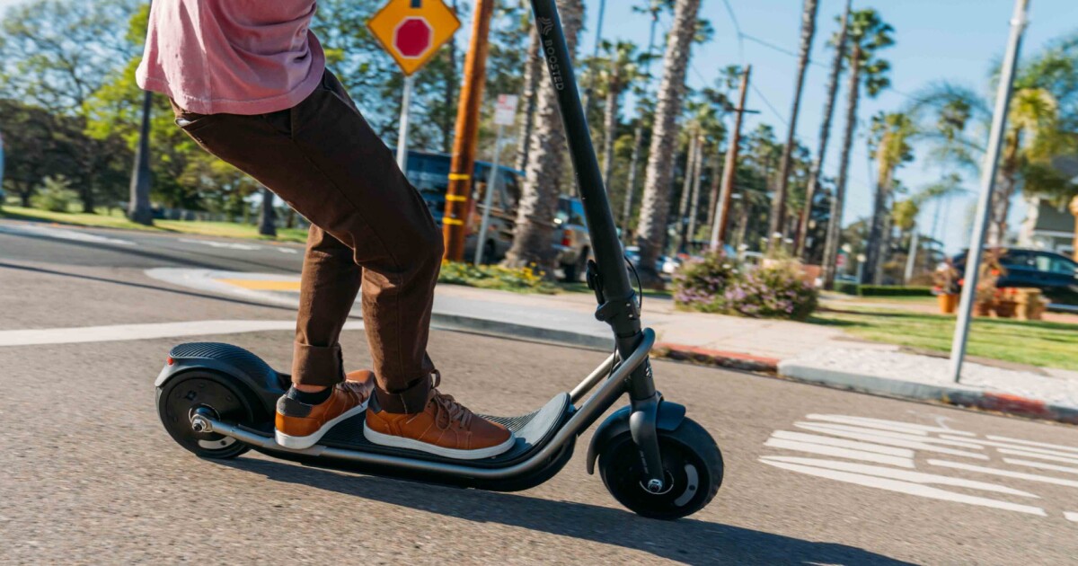 A quick spin on Boosted's new Rev electric scooter